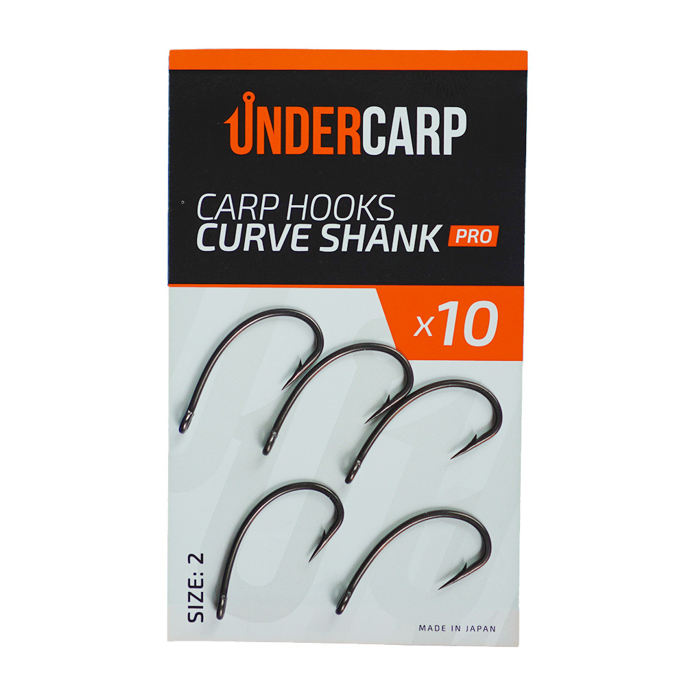 Carp Hooks Curve Shank PRO - carp shop - Undercarp.com