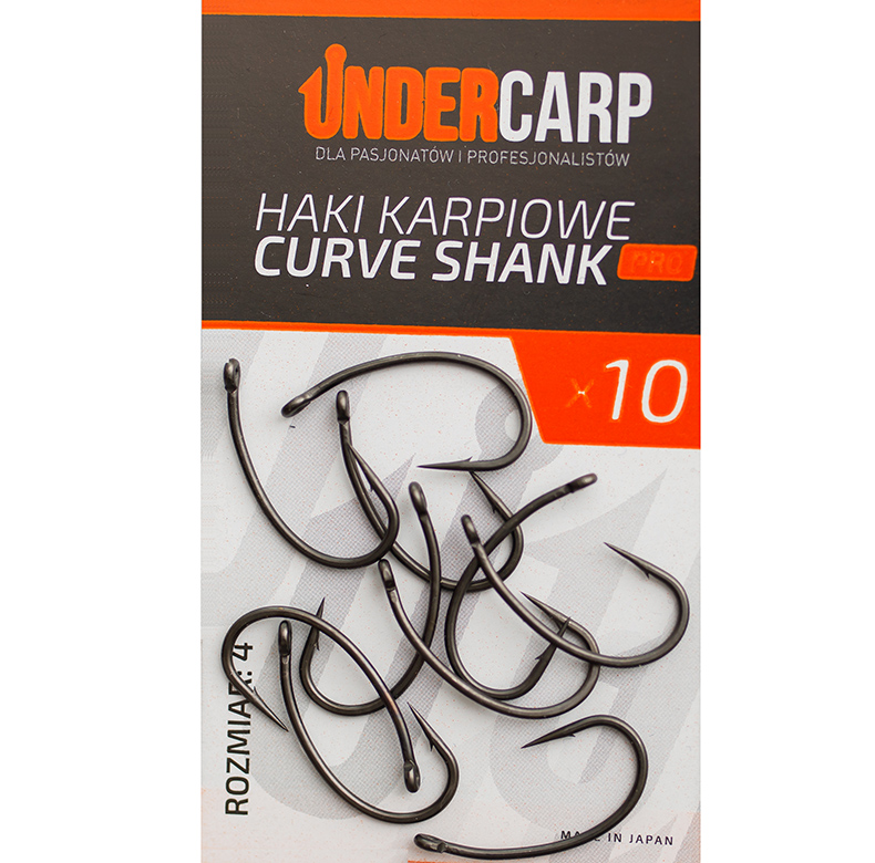 Carp Hooks Curve Shank PRO - sklep karpiowy Undercarp.pl